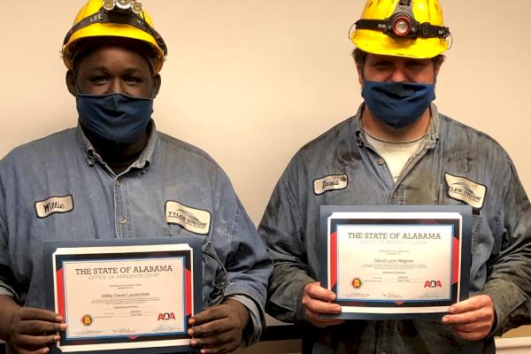 Tyler Union recognizes first Apprenticeship graduates - McWane Poles