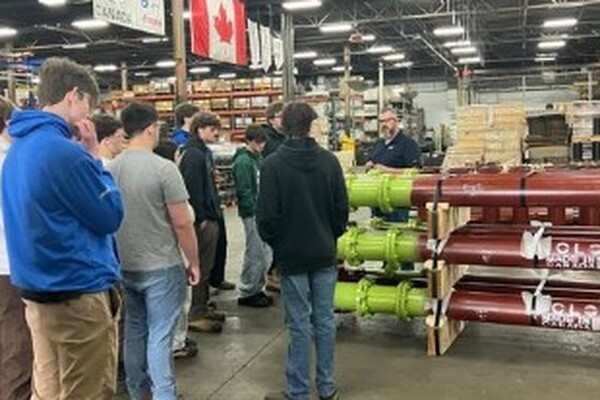 Clow Canada connects with students across the province - McWane Poles