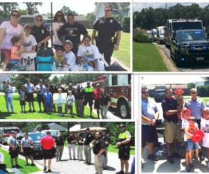 Tyler Union team members honor first responders - McWane Poles